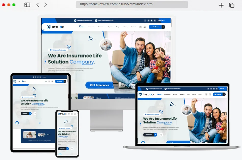 23 Best Insurance Website Templates for 2026 – freshDesignweb