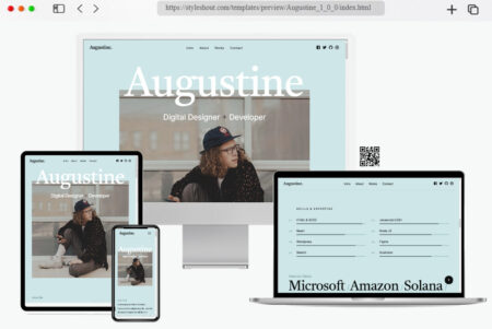 50+ Best Free & Premium Personal Website Templates 2025 – freshDesignweb