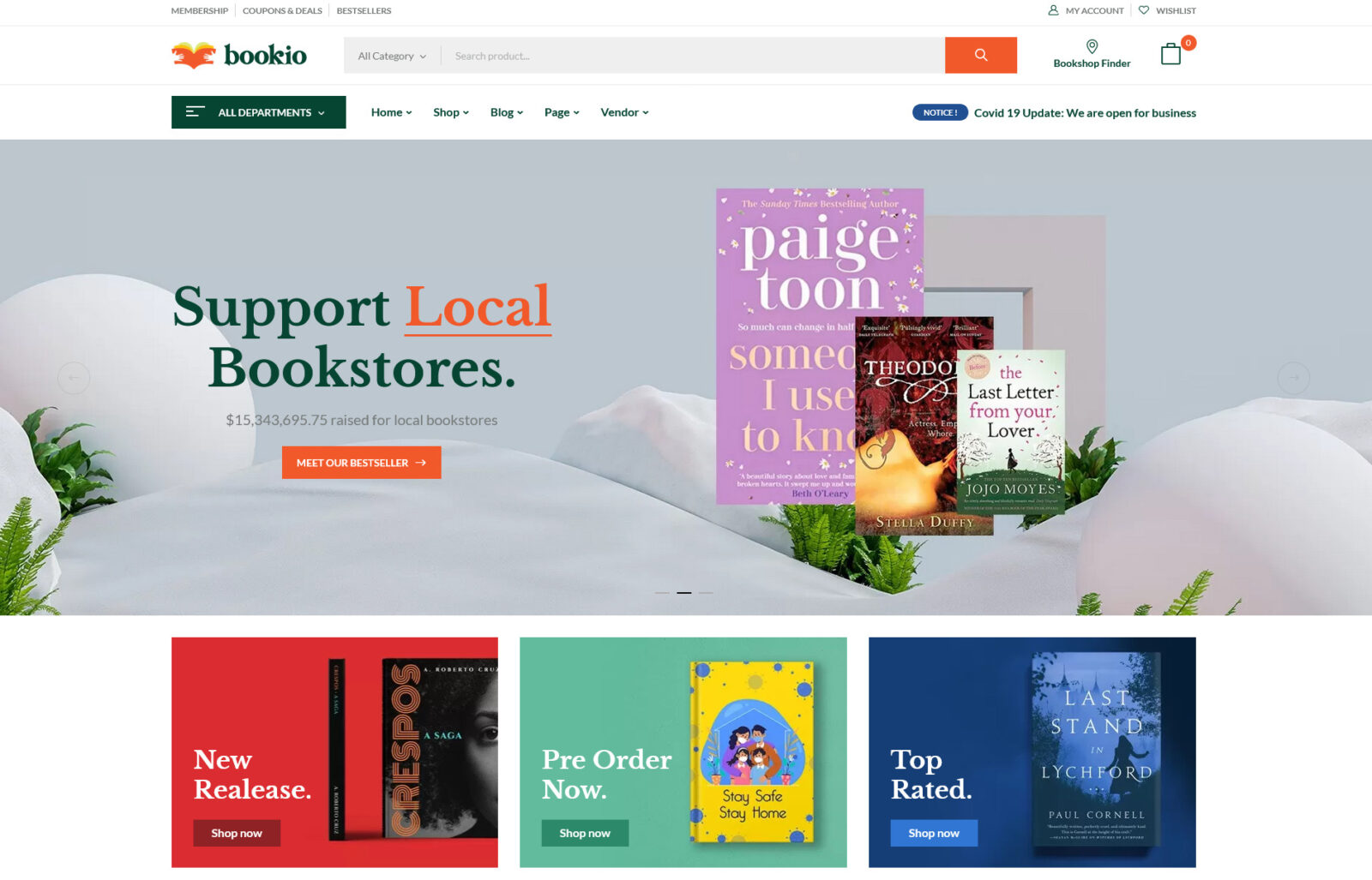 15+ Best BookStore WordPress Themes for 2025 - freshDesignweb