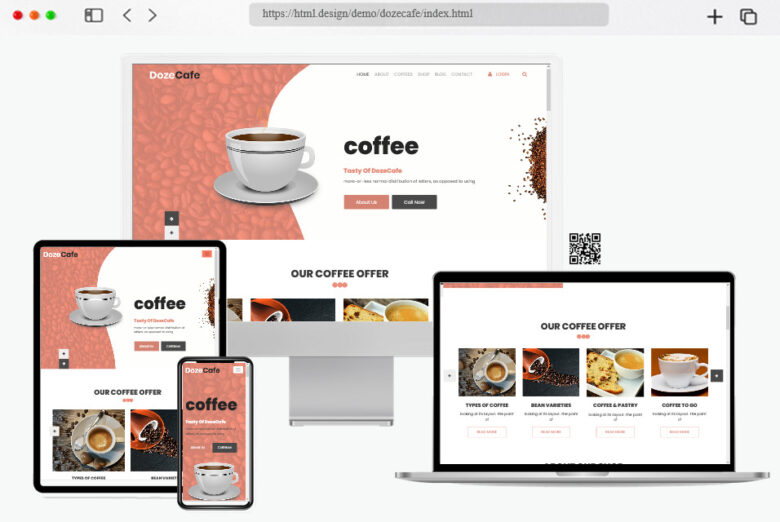 50+ Best Cafe & Restaurant Website Templates Free and Premium ...