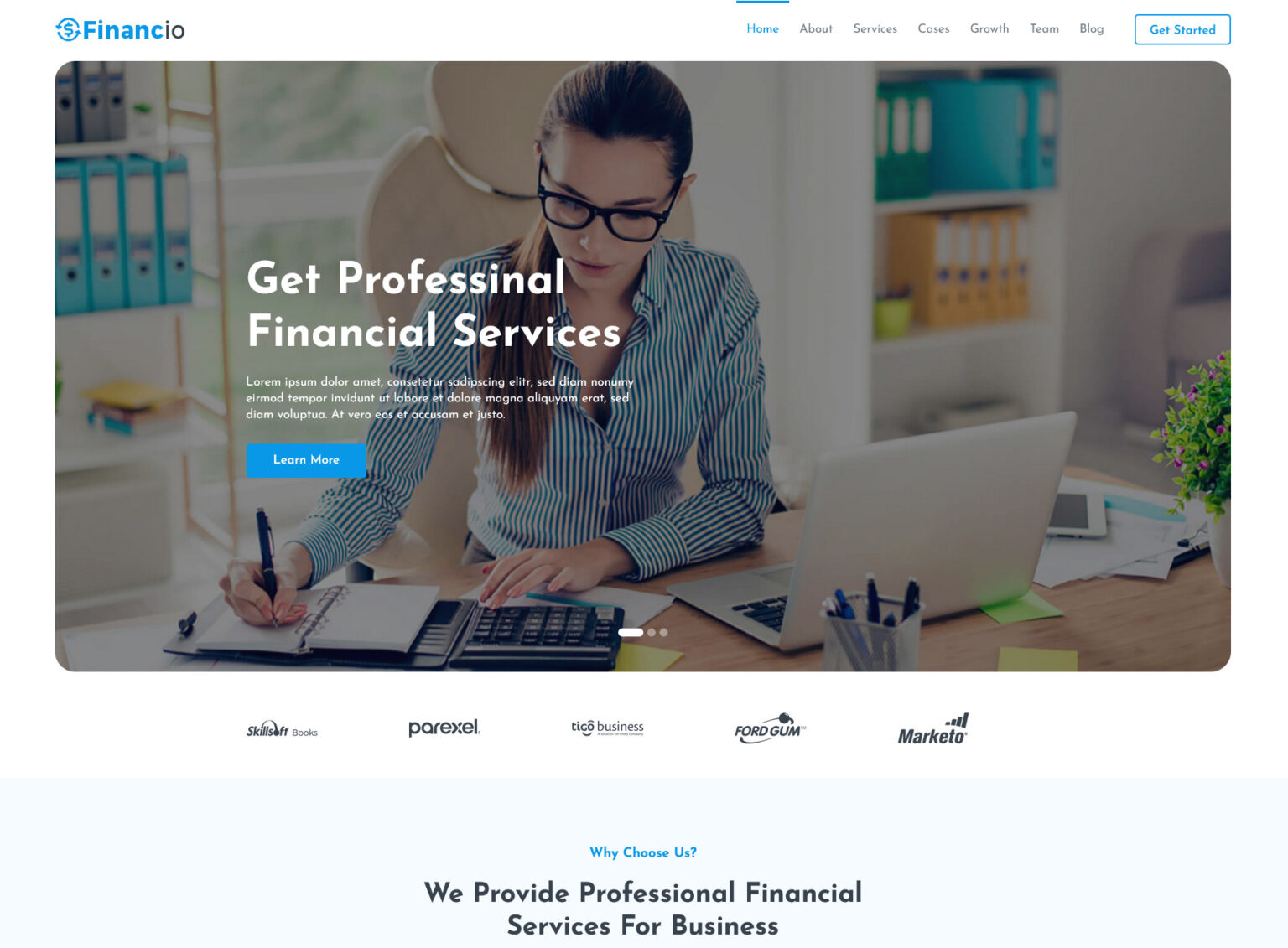 35+ Best Financial Website Templates Free & Premium – freshDesignweb