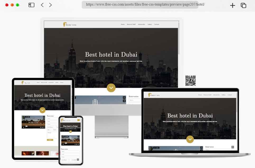 25+ Best Hotel Website Templates Free & Premium – freshDesignweb