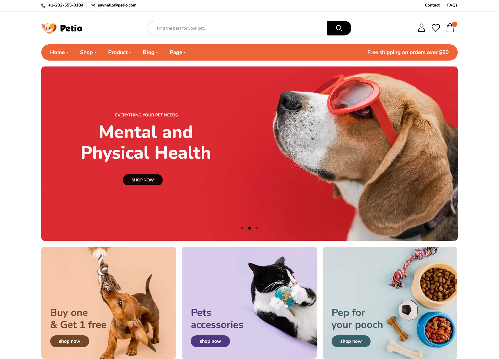 20 Best Pet & Animal WordPress Themes 2025 – freshDesignweb