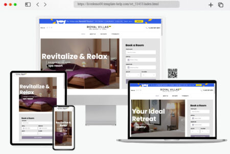 25+ Best Hotel Website Templates Free & Premium – freshDesignweb