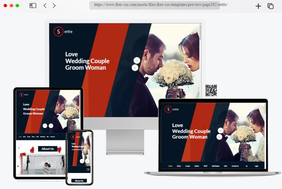 27 Best Wedding Website Templates Free & Premium - freshDesignweb