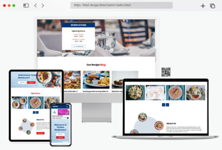50+ Best Cafe & Restaurant Website Templates Free and Premium ...