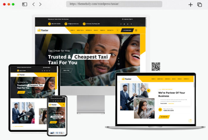 10+ Best Taxi WordPress Themes for 2025 - freshDesignweb