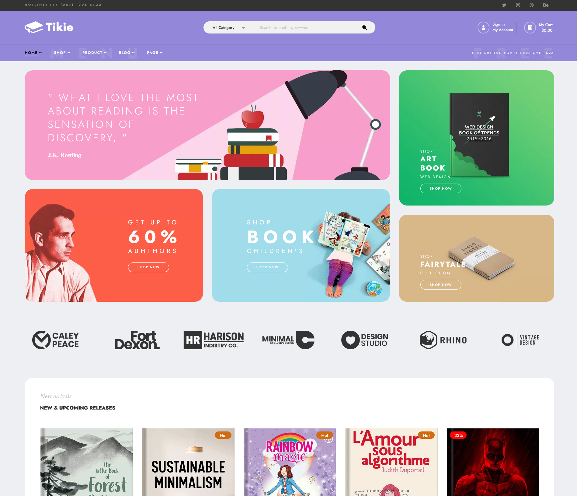 15+ Best BookStore WordPress Themes for 2025 – freshDesignweb