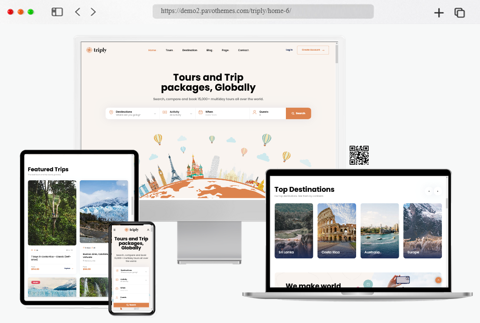 20+ Best Travel WordPress Themes for 2025 – freshDesignweb
