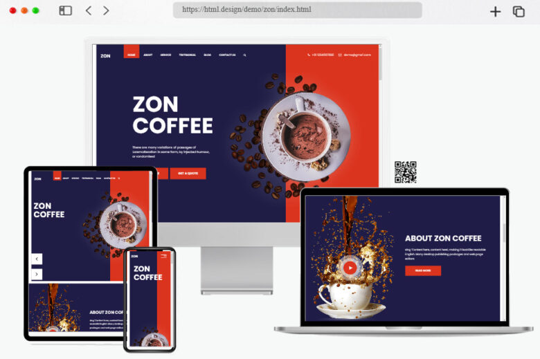 50+ Best Cafe & Restaurant Website Templates Free and Premium ...