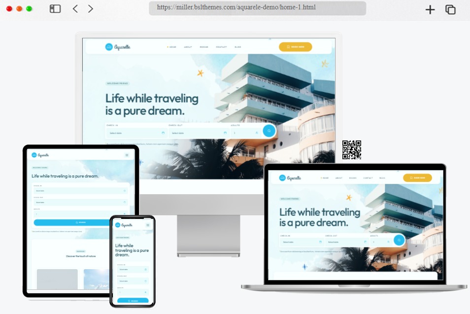 25+ Best Hotel Website Templates Free & Premium – freshDesignweb