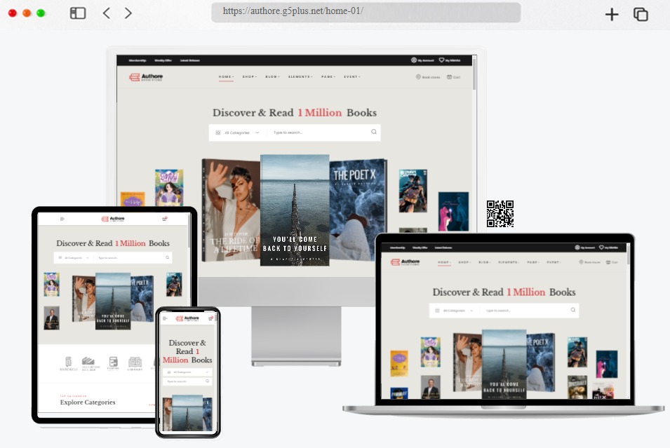 15+ Best BookStore WordPress Themes for 2025 – freshDesignweb