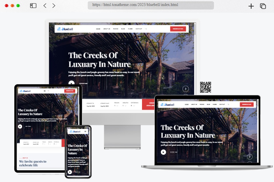 25+ Best Hotel Website Templates Free & Premium – freshDesignweb