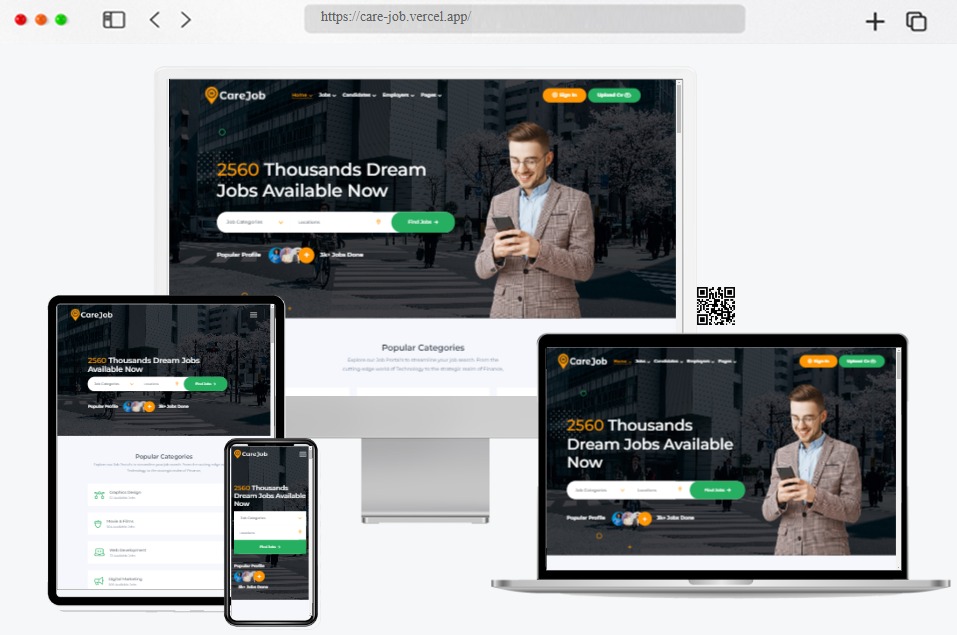 15+ Best Job Board Website Templates for 2025 – freshDesignweb