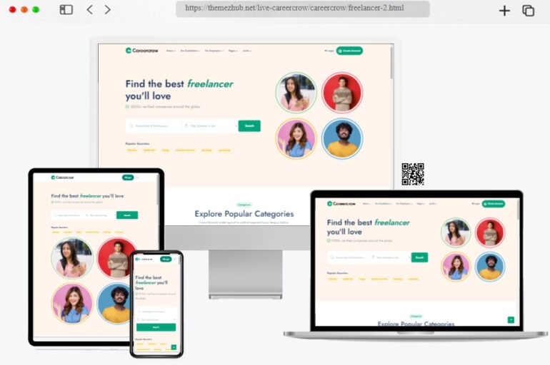 15 Best Job Board Website Templates 2024 - freshDesignweb