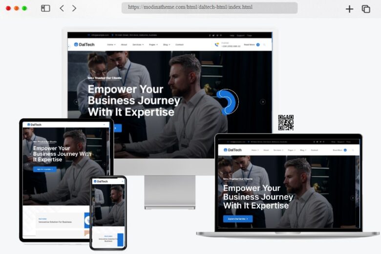 20+ Best Technology & IT Solutions Website Templates 2025 – freshDesignweb