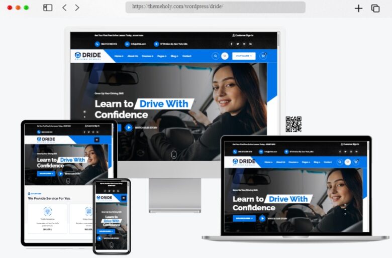 10+ Best Driving School WordPress Themes for 2025 – freshDesignweb