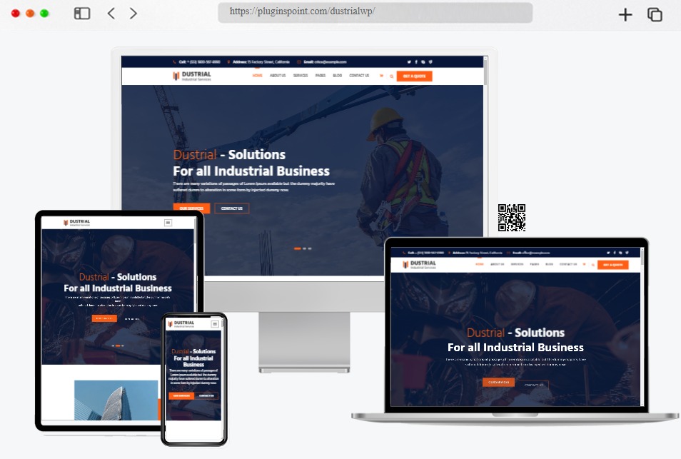 30+ Best Factory & Industry WordPress Themes 2025 - freshDesignweb