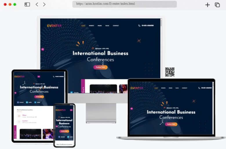 20+ Best Event & Conference Website Templates 2025 – freshDesignweb