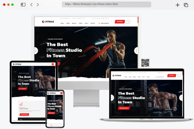 22 Best Fitness & Gym Website Templates 2026 – freshDesignweb