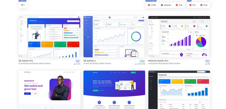 The Ultimate Guide to Free Admin Dashboard Templates - freshDesignweb