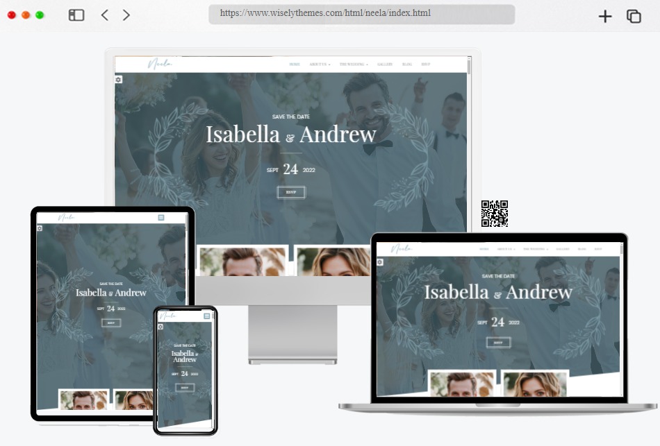 30+ Best Free & Premium Wedding Website Templates 2025 – freshDesignweb