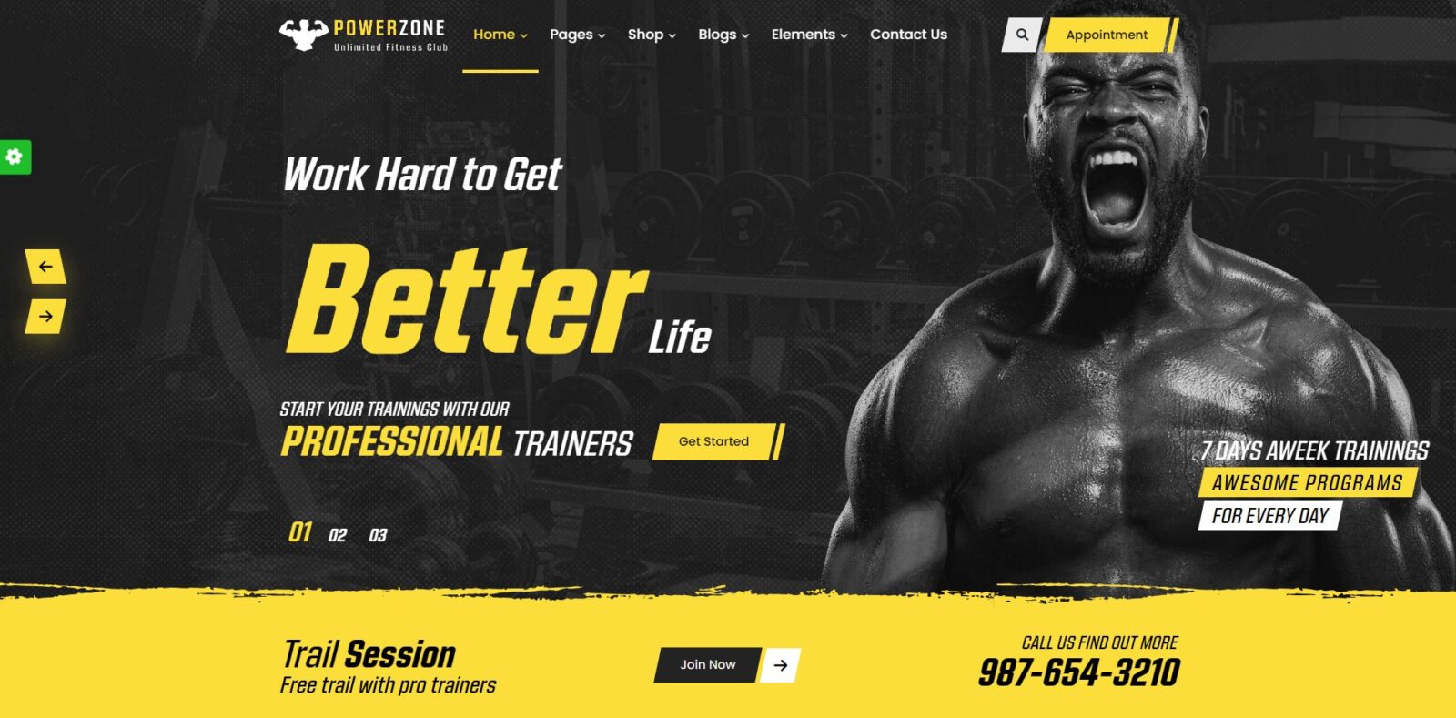 20+ Best Fitness & Gym Website Templates Free & Premium – freshDesignweb