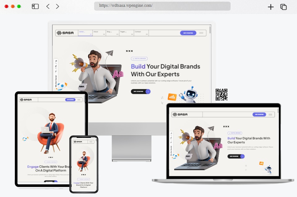 20+ Best Tech Startup WordPress Themes for 2025 - freshDesignweb