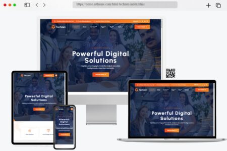 20+ Best Technology & IT Solutions Website Templates 2025 – freshDesignweb