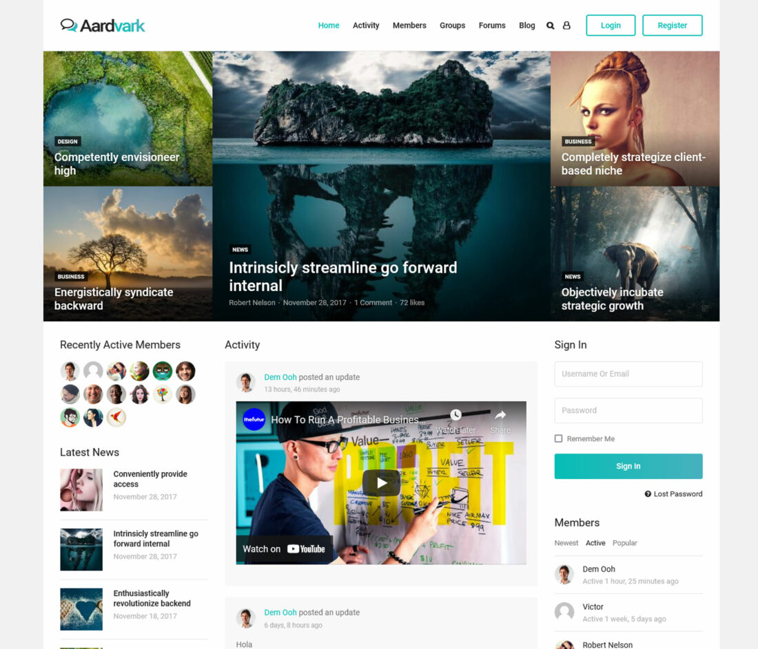 15+ Best Social Network Community WordPress Themes 2026 – freshDesignweb