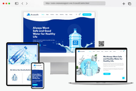5 Best Drinking Water Website Templates for 2025 – freshDesignweb