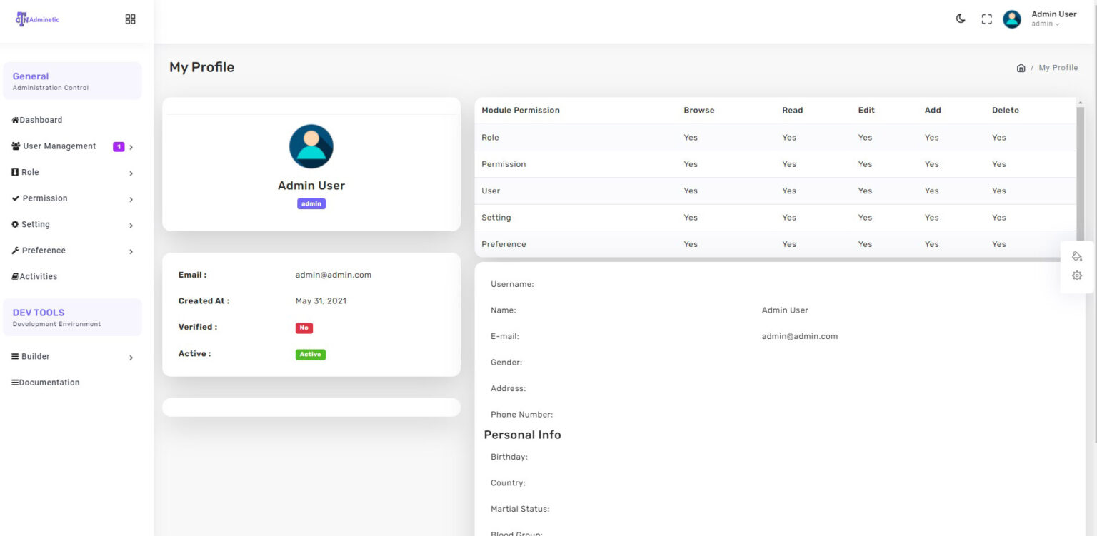 7 Best Free Laravel Admin Templates – freshDesignweb