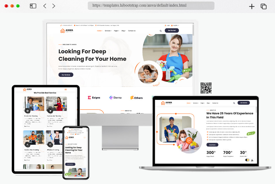 20+ Best Cleaning Services Website Templates for 2025 – freshDesignweb