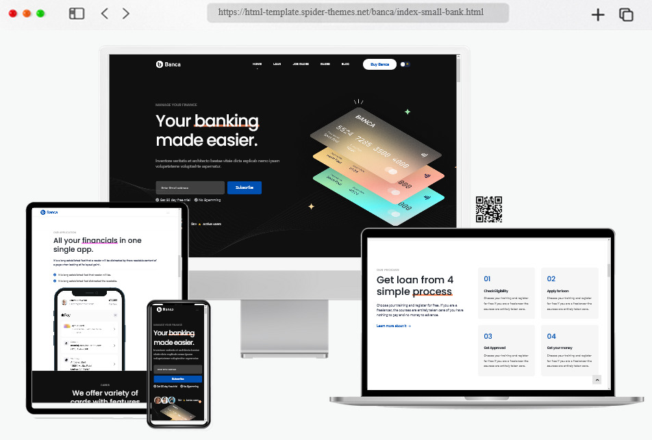 Top 20+ Modern & Responsive Banking Website Templates for 2025 ...