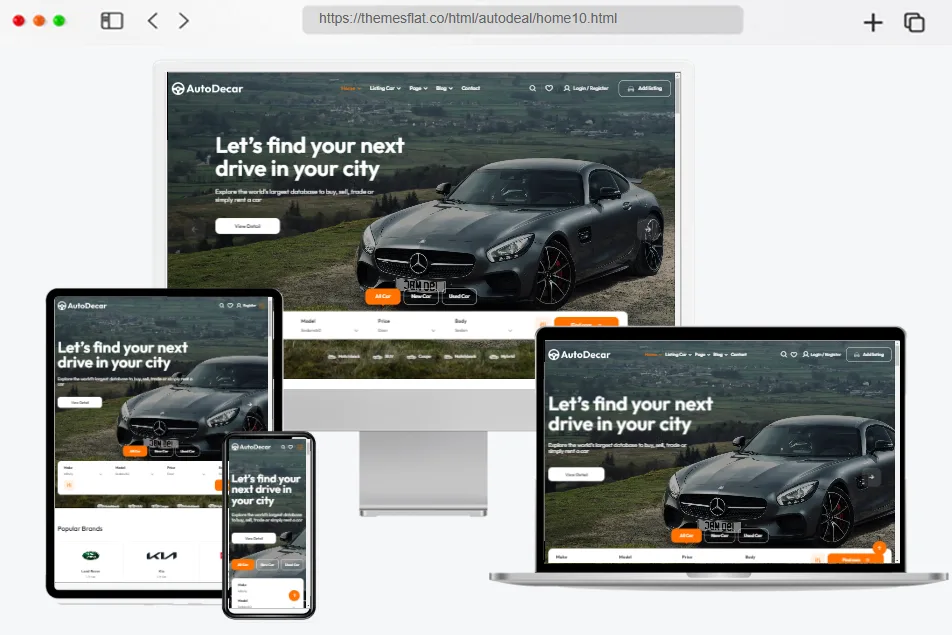 24 Best Car Dealer Website Templates for 2026 – freshDesignweb
