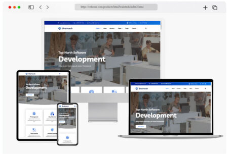 20+ Best Technology & IT Solutions Website Templates 2025 – freshDesignweb