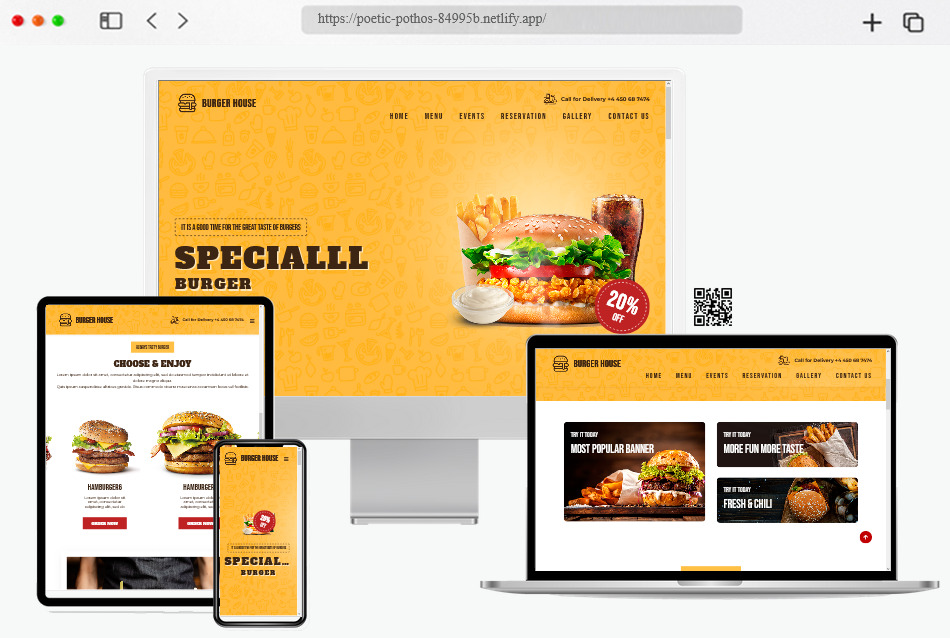 10+ Best Fast Food Website Templates for 2025 - freshDesignweb