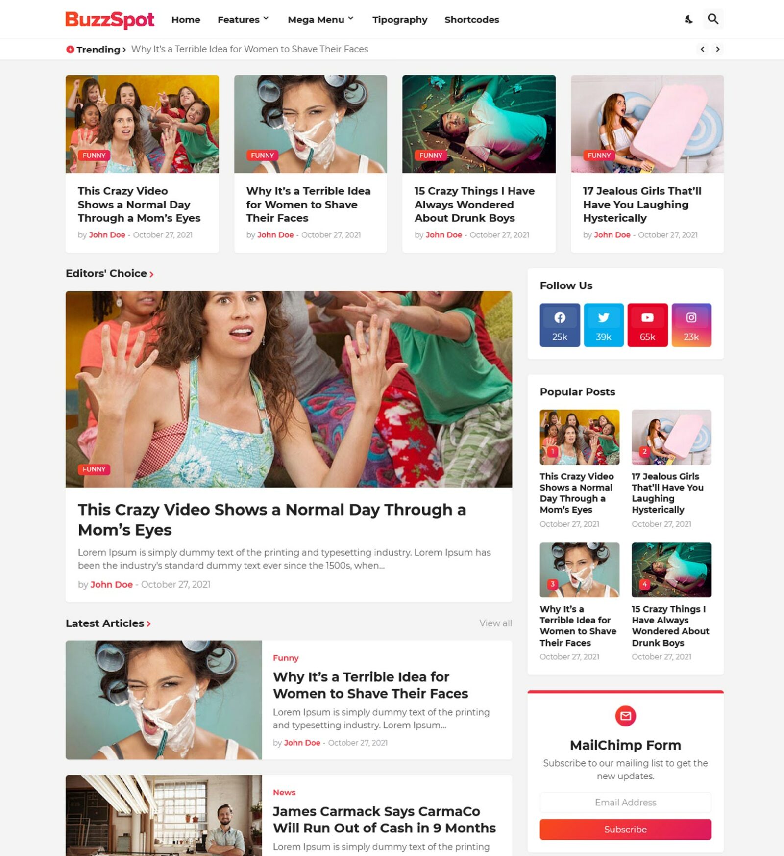 86 Best Free Blogger Templates for 2026 – freshDesignweb