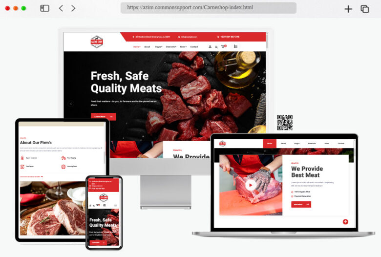 10+ Best Meat Market Website Themes: Responsive and E-commerce for 2025 – freshDesignweb