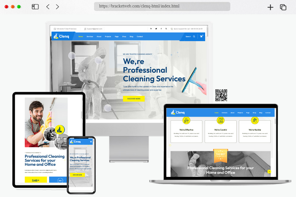 20+ Best Cleaning Services Website Templates for 2025 – freshDesignweb