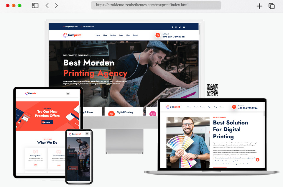 Top 10 Printing Company Website Templates for 2025 – freshDesignweb