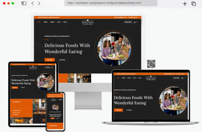 25+ Best Cafe & Restaurant WordPress Themes 2025 – freshDesignweb