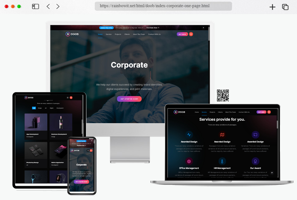 10+ Best One Page Website Templates for 2025 – freshDesignweb