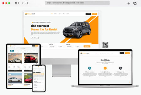 10+ Best Car Rental Website Templates for 2025 – freshDesignweb