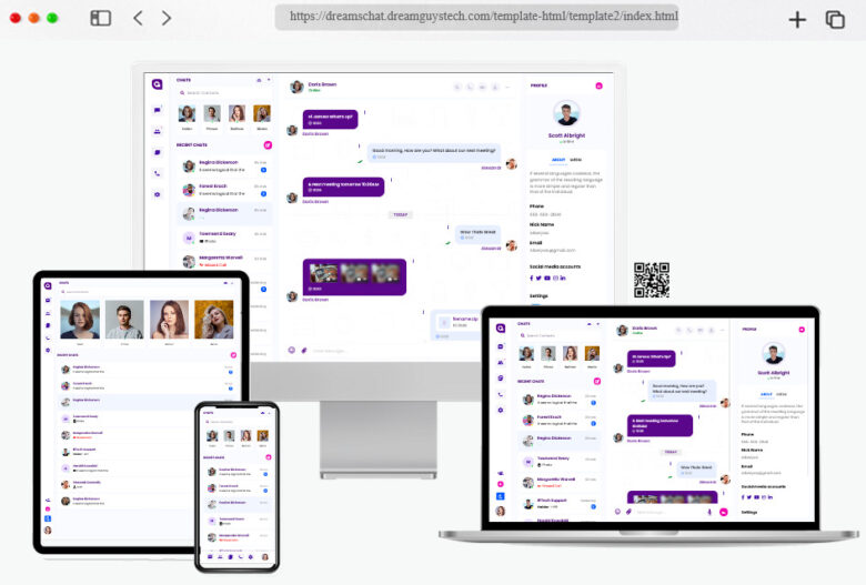 Top 8 Chat App HTML Templates for 2025 – freshDesignweb