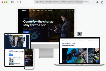 11 Best Electric Vehicle & Charging Station Website Templates 2026 ...