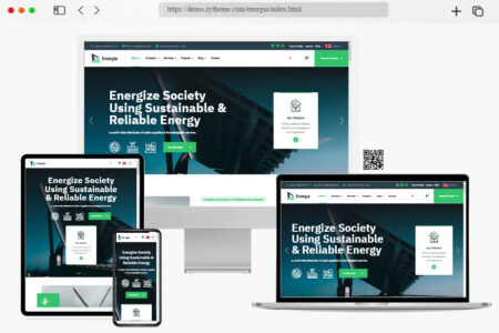 20+ Best Wind & Solar Energy Website Templates 2025 – freshDesignweb