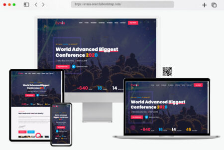 20+ Best Event & Conference Website Templates 2025 – freshDesignweb