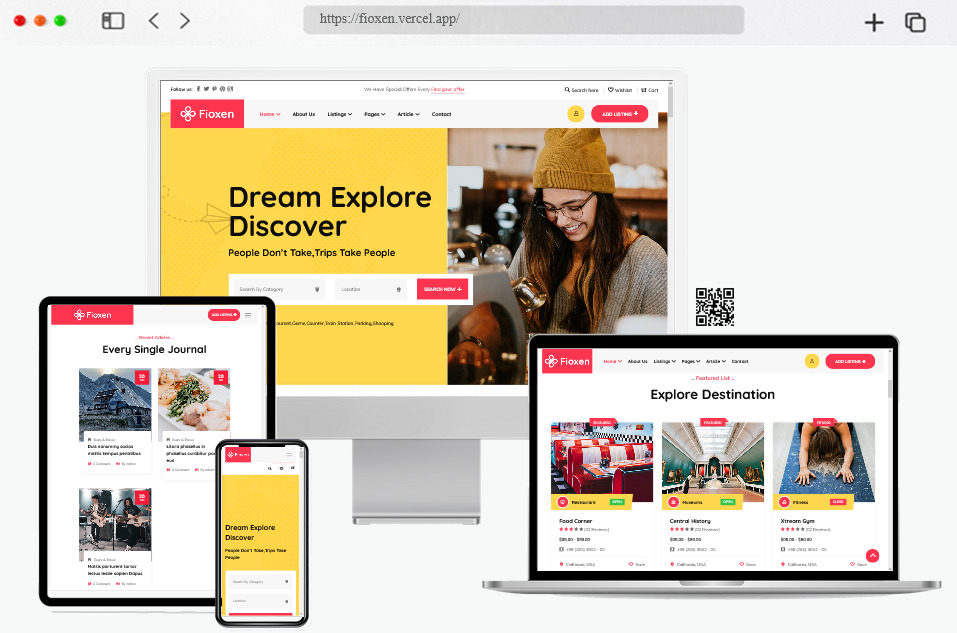 20+ Best Listing & Directory Website Templates for 2025 – freshDesignweb