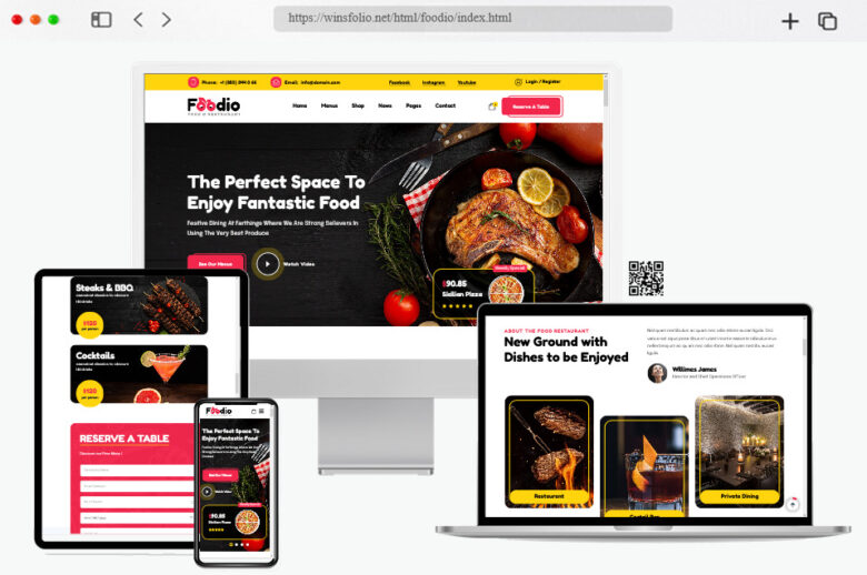 11 Best Fast Food Website Templates for 2026 – freshDesignweb